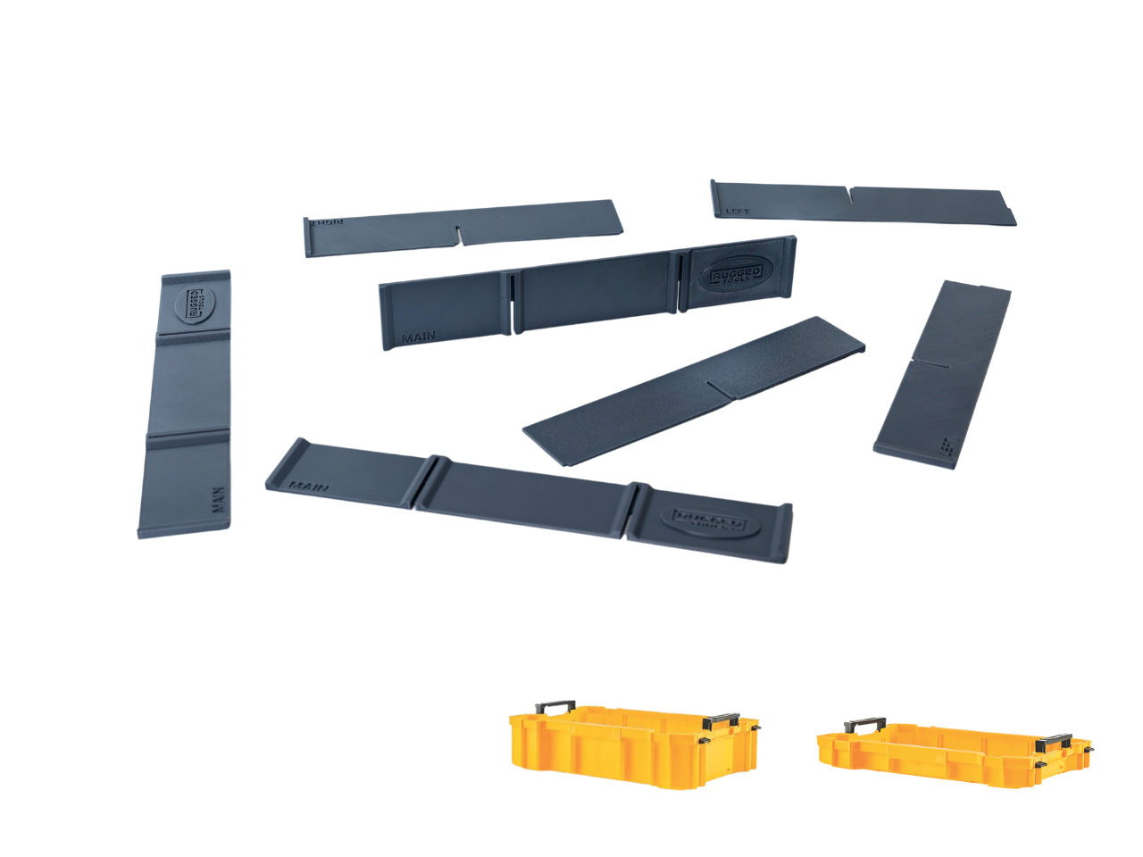 Dividers to fit Dewalt Toughsystem 2.0 Internal Tray – Rugged Tools